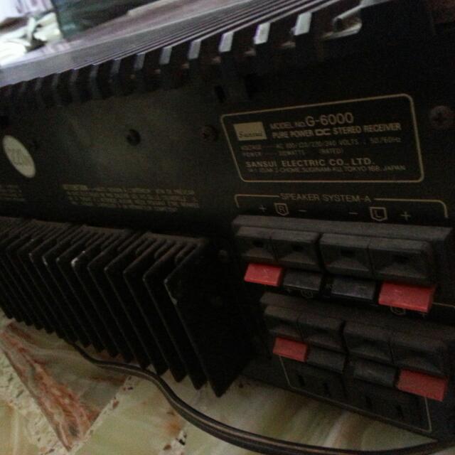 Sansui G6000, Audio, Soundbars, Speakers & Amplifiers on Carousell