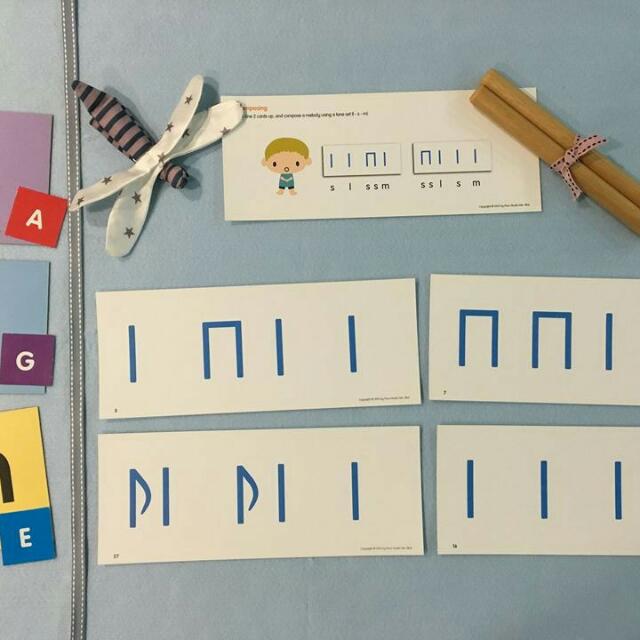 Stick Notation Rhythm Flashcards, Hobbies & Toys, Music & Media, Music ...