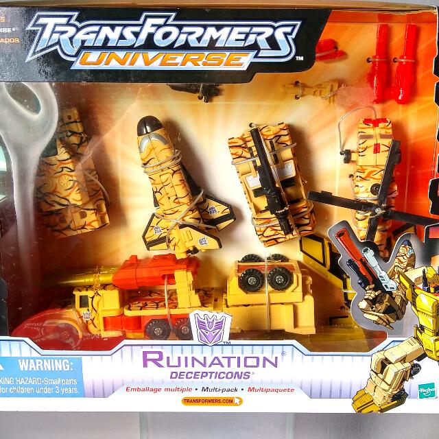Transformers Universe Hasbro Ruination / Cambaticons, Hobbies & Toys ...