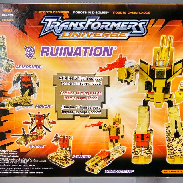 Transformers Universe Hasbro Ruination / Cambaticons, Hobbies & Toys ...