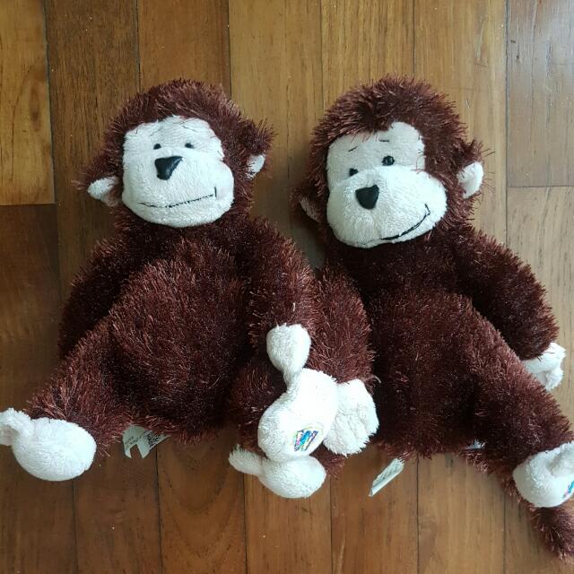 Webkinz Monkeys, Hobbies & Toys, Toys & Games on Carousell