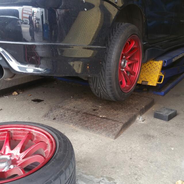 15 Inch Rims Concave With Toyo Tyre, Car Accessories on Carousell