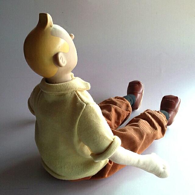 GUND Rubberhead Tintin doll, Hobbies & Toys, Memorabilia & Collectibles ...