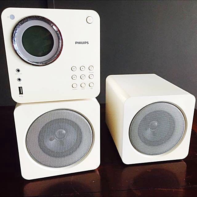 Philips Cube Micro Music System MCM103, Audio, Portable Music Players ...