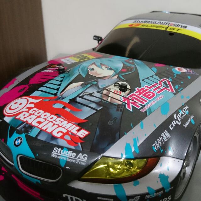 TAMIYA Pro series limited edition Hatsune Miku BMW Z4 Remote Control ...