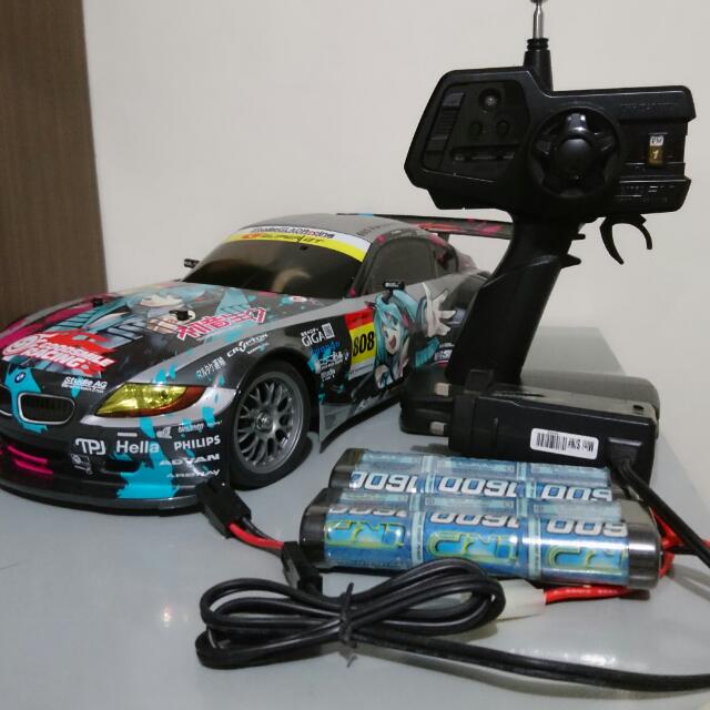 TAMIYA Pro series limited edition Hatsune Miku BMW Z4 Remote Control ...