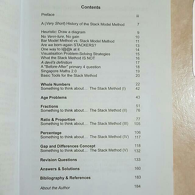 The Stack Model Method For Primary 5-6, Hobbies & Toys, Books ...