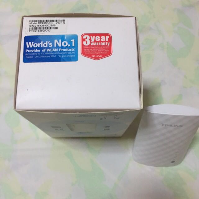 TP Link AC750 wi-Fi Ranger Extender, Computers & Tech, Parts ...