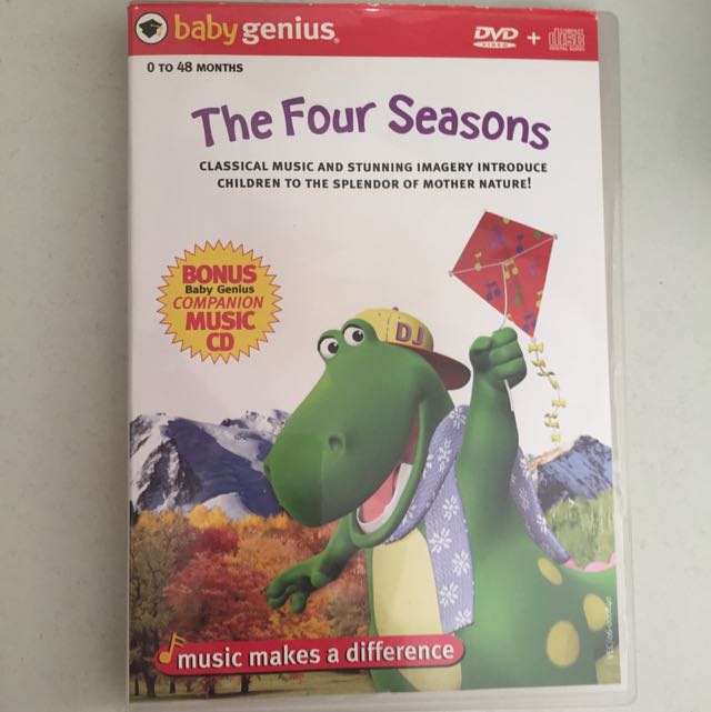 Baby Genius - The Four Seasons Classical Music, Babies & Kids, Babies ...