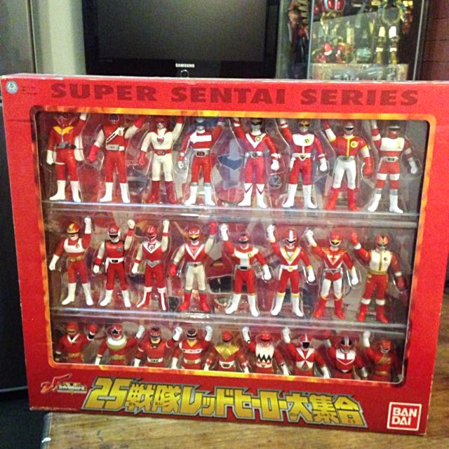 Collector Item 25th Anniversary Super Sentai Box set Mib, Hobbies ...