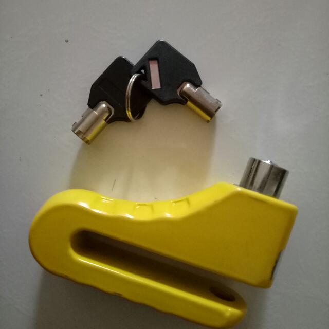 Disc Lock, Car Accessories on Carousell