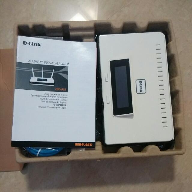 D-Link DIR-855 Wireless N Router, Computers & Tech, Parts & Accessories ...