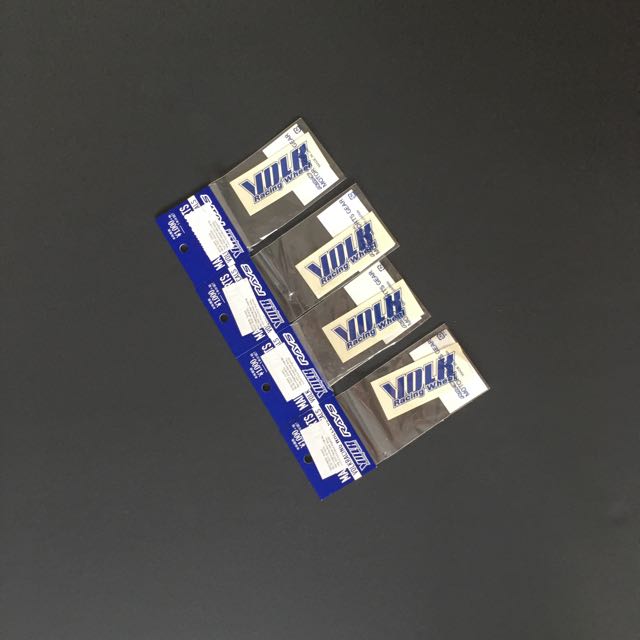 Genuine Rays Volk Racing TE37 Decal (Blue), Car Accessories on Carousell