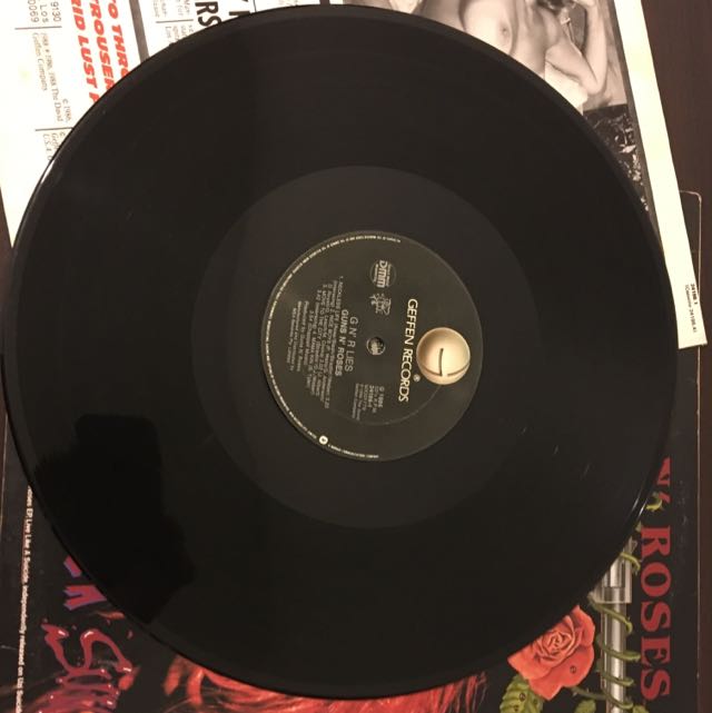 GUNS N ROSES LIES 12" VINYL EP ORIGINAL FIRST PRESS UNCENSORED INNER ...