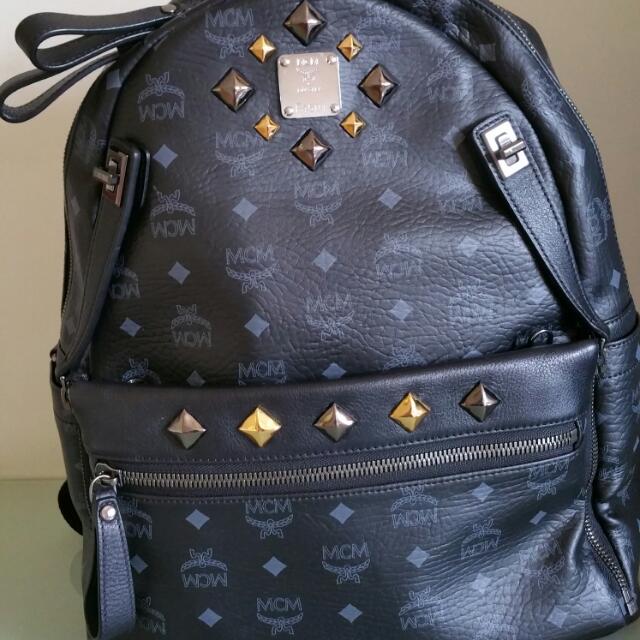 MCM Haversack, Women's Fashion, Bags & Wallets, Backpacks on Carousell