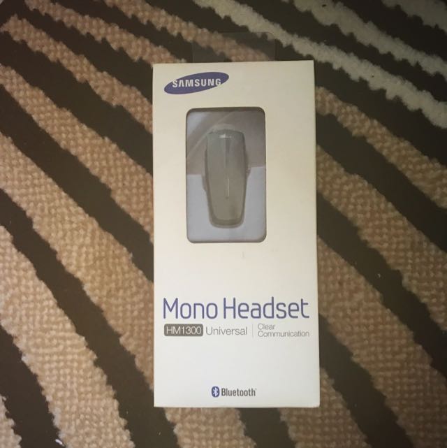 Mono Headset Bluetooth Audio Headphones Headsets On Carousell