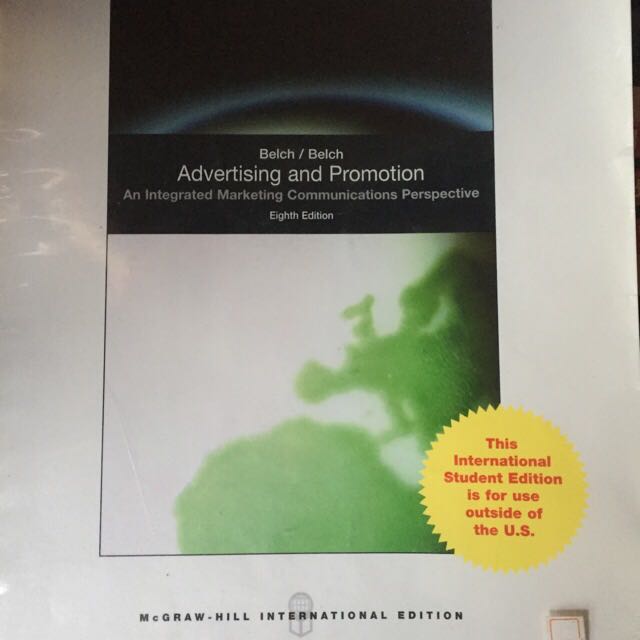 NM3215 Textbook: Advertising and Promotion, Hobbies & Toys, Books ...