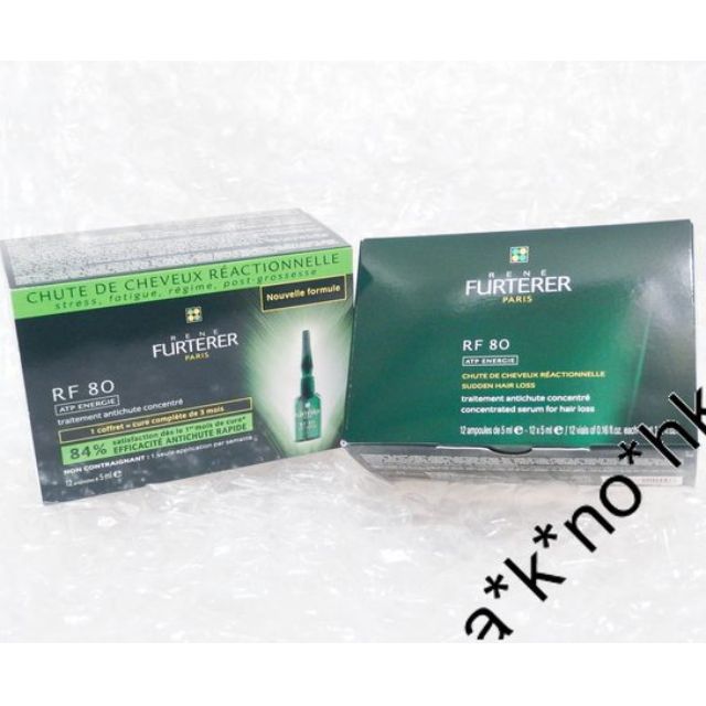 Rene Furterer RF 80 Treatment 防脫髮再生精華素12pcs x 5ml 防脫髮濃縮精華素, 美容＆個人護理, 健康 ...