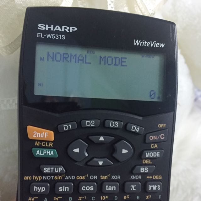 SHARP Calculator, Hobbies & Toys, Books & Magazines, Assessment Books ...