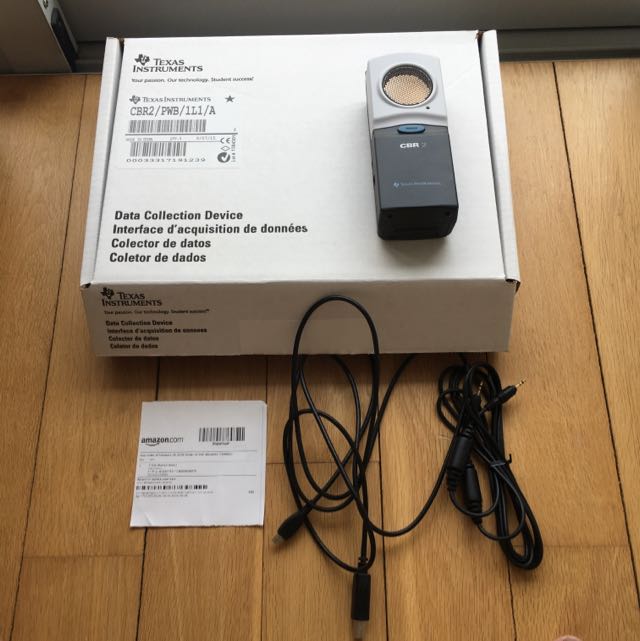 Texas Instruments CBR-2 Motion Detector/Sensor Data Collection Device ...