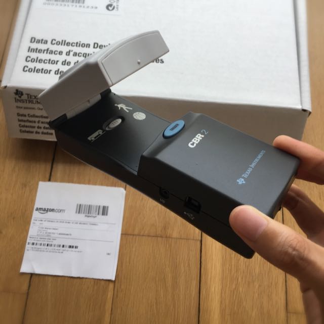 Texas Instruments CBR-2 Motion Detector/Sensor Data Collection Device ...