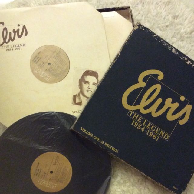 Elvis The Legend 1954 -1961.Very Rare 12 Volumes Records . RCA VICTOR ...