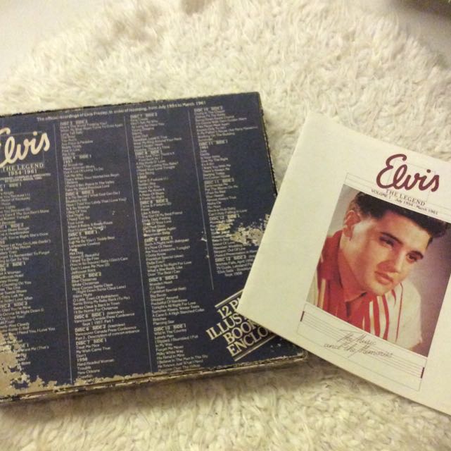 Elvis The Legend 1954 -1961.Very Rare 12 Volumes Records . RCA VICTOR ...