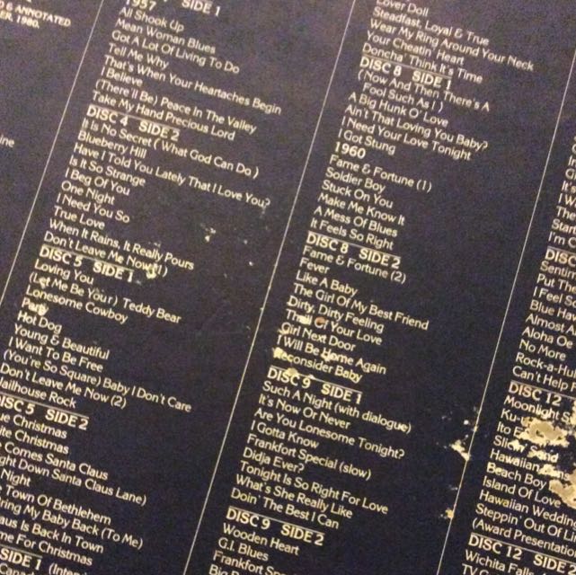 Elvis The Legend 1954 -1961.Very Rare 12 Volumes Records . RCA VICTOR ...