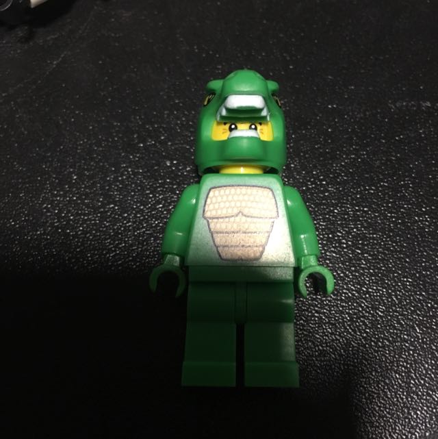 Lego Minifigure Lizard Suit Guy, Hobbies & Toys, Toys & Games on Carousell