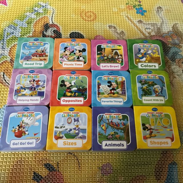 Mickey Mouse Clubhouse mini books, Hobbies & Toys, Books & Magazines ...