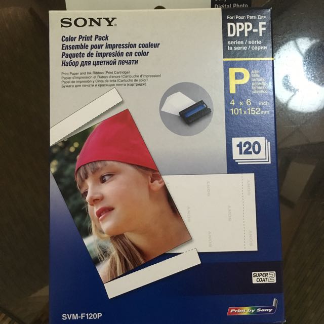 Sony Print Pack, Photography, Photography Accessories, Other ...