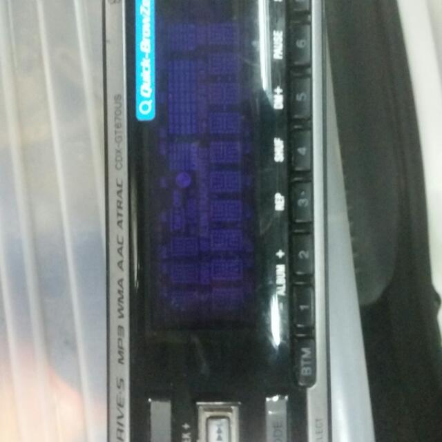 Sony Xplod USB/MP3/Radio Head Unit, Car Accessories on Carousell