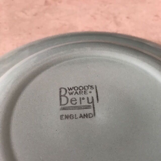 Vintage Plates - Beryl Wood's Ware England, TV & Home Appliances ...