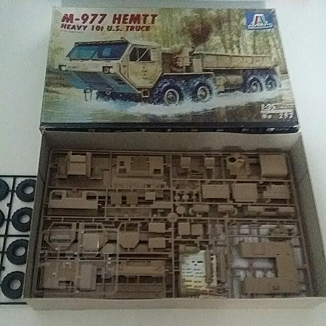 1/35 Italeri M977 HEMTT Heavy 10 Ton Truck US Army Model Kit, Hobbies ...