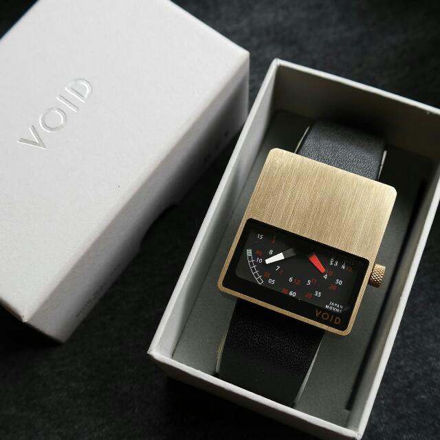 Authentic VOID Watches, V02 In Gold, Mobile Phones & Gadgets, Wearables & Smart Watches on Carousell