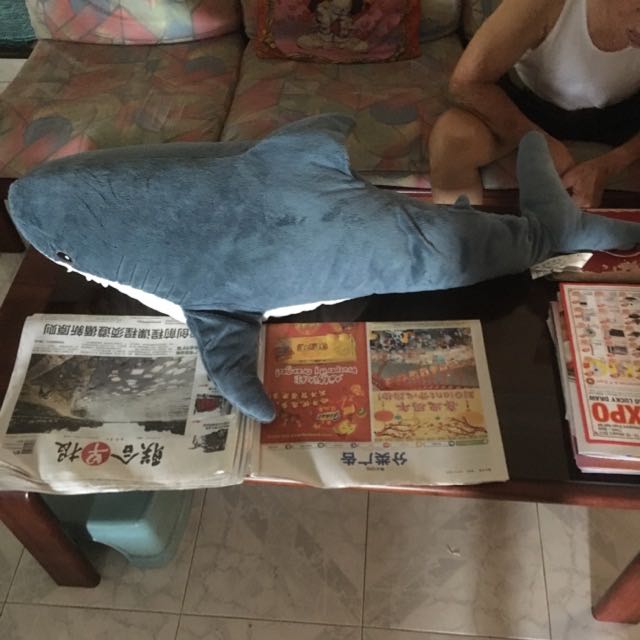 Blahaj Shark Plushie, Hobbies & Toys, Toys & Games on Carousell