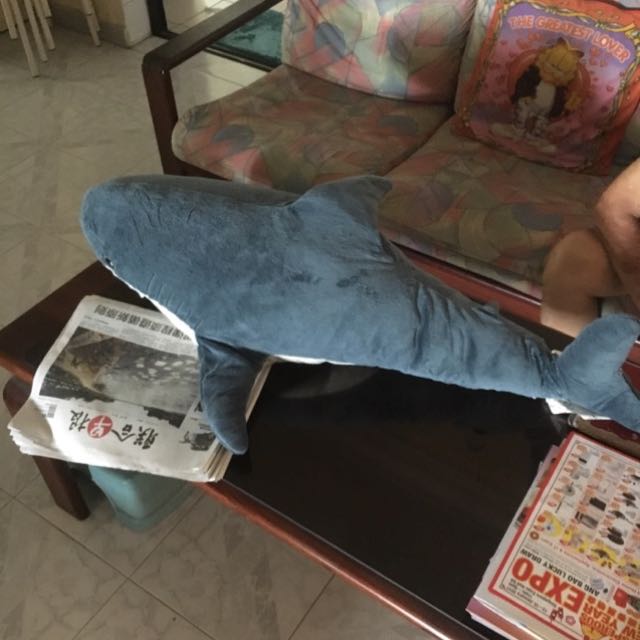 Blahaj Shark Plushie, Hobbies & Toys, Toys & Games on Carousell