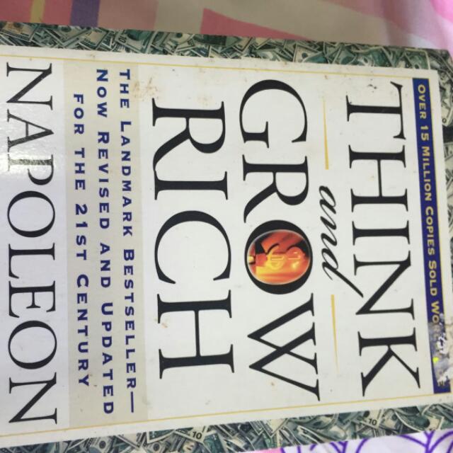 Book Think And Grow Rich By Napolean Hill Think And Grow Rich By
