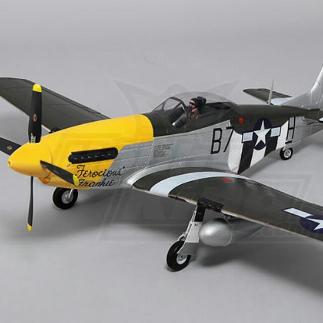 Durafly P-51 Mustang (PNF) EPO Foam RC Plane 1100mm, Hobbies & Toys ...