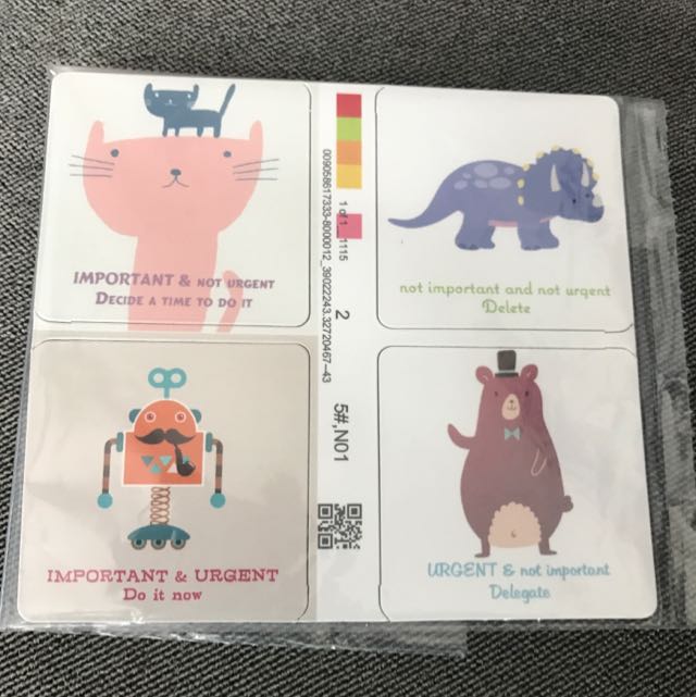 Eisenhower Matrix Magnet, Hobbies & Toys, Stationery & Craft, Craft ...