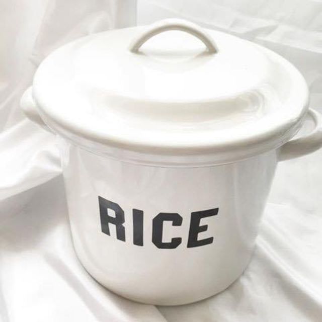 Enamel Rice Bucket, TV & Home Appliances, Kitchen Appliances, Cookers ...