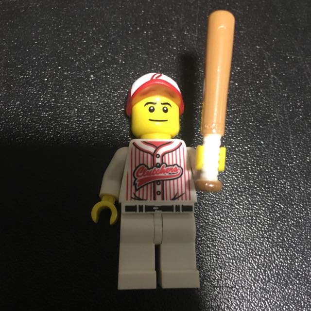 Lego Minifigure Baseball, Hobbies & Toys, Toys & Games on Carousell