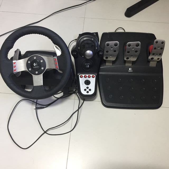 Logitech G27 Racing Wheel Set, Video Gaming, Video Game Consoles ...