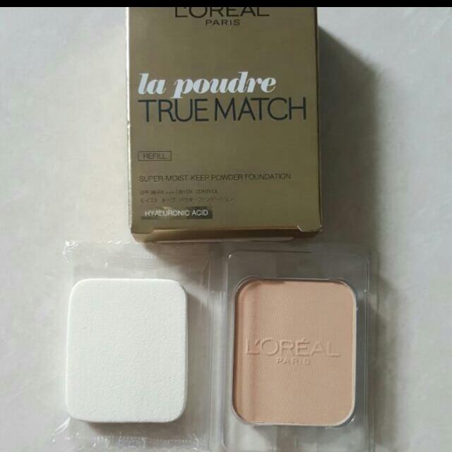 Loreal True Match Powder Foundation, Beauty & Personal Care, Face ...