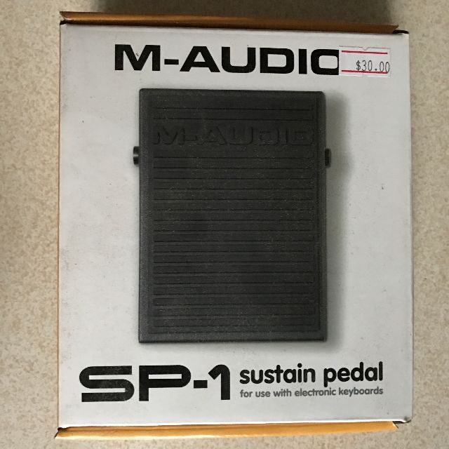M-Audio SP-1 Sustain Pedal, Hobbies & Toys, Music & Media, Music Accessories on Carousell