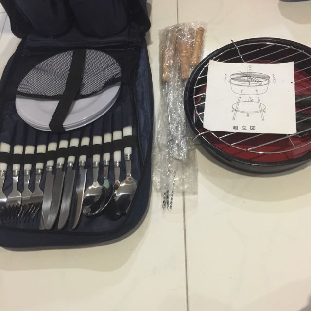 Portable BBQ Set, TV & Home Appliances, Kitchen Appliances, BBQ, Grills ...