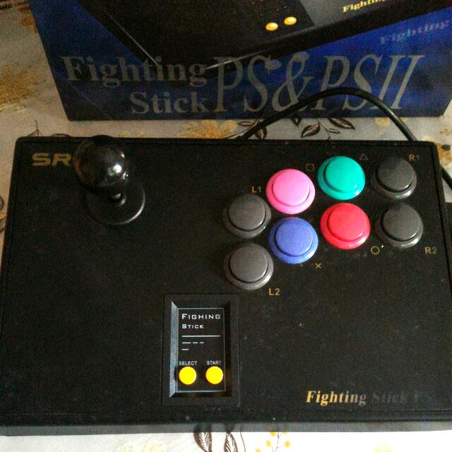 PS2 Fighting Stick, Video Gaming, Video Game Consoles, Others on Carousell