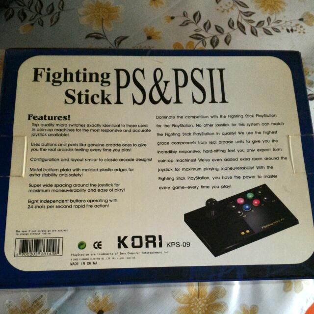PS2 Fighting Stick, Video Gaming, Video Game Consoles, Others on Carousell