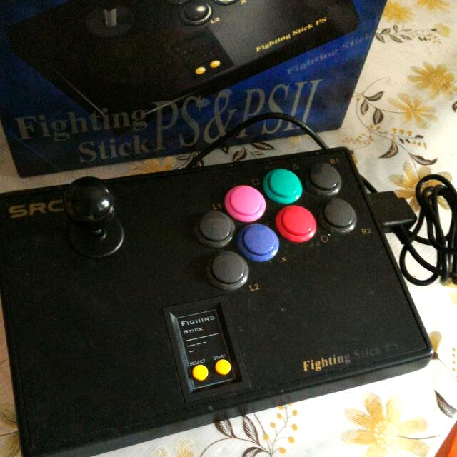PS2 Fighting Stick, Video Gaming, Video Game Consoles, Others on Carousell