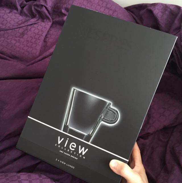 Set Of 4 Nespresso View Collection Lungo Cups And Saucers Tv And Home